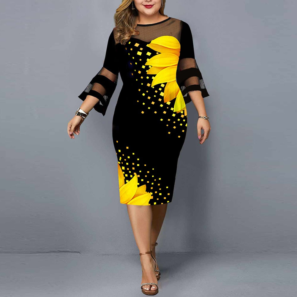 Haine Casual De Vară Cu Design Floral Pentru Mărimi Mari – Belleza ...